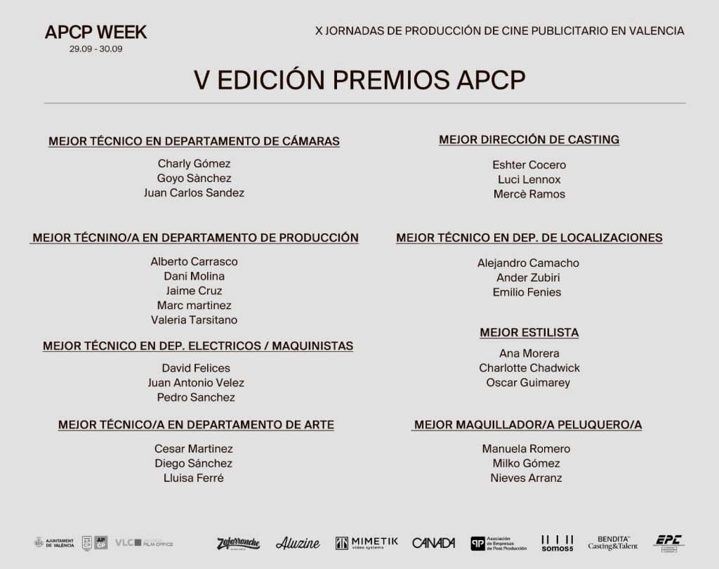 ¡Por fin! Ya conocemos la shortlist de nuestra V Entrega de Premios ...